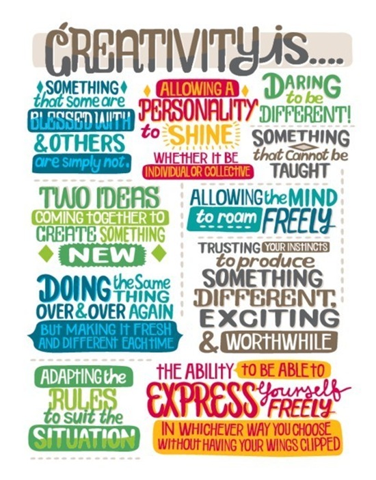 8 Ways to be Creative | One Powerful Word - Healthy, Wealthy and Wise